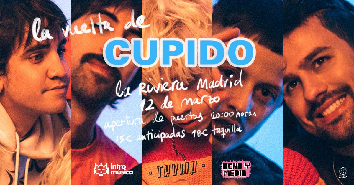 CUPIDO vuelve a Madrid con concierto y con nuevo single